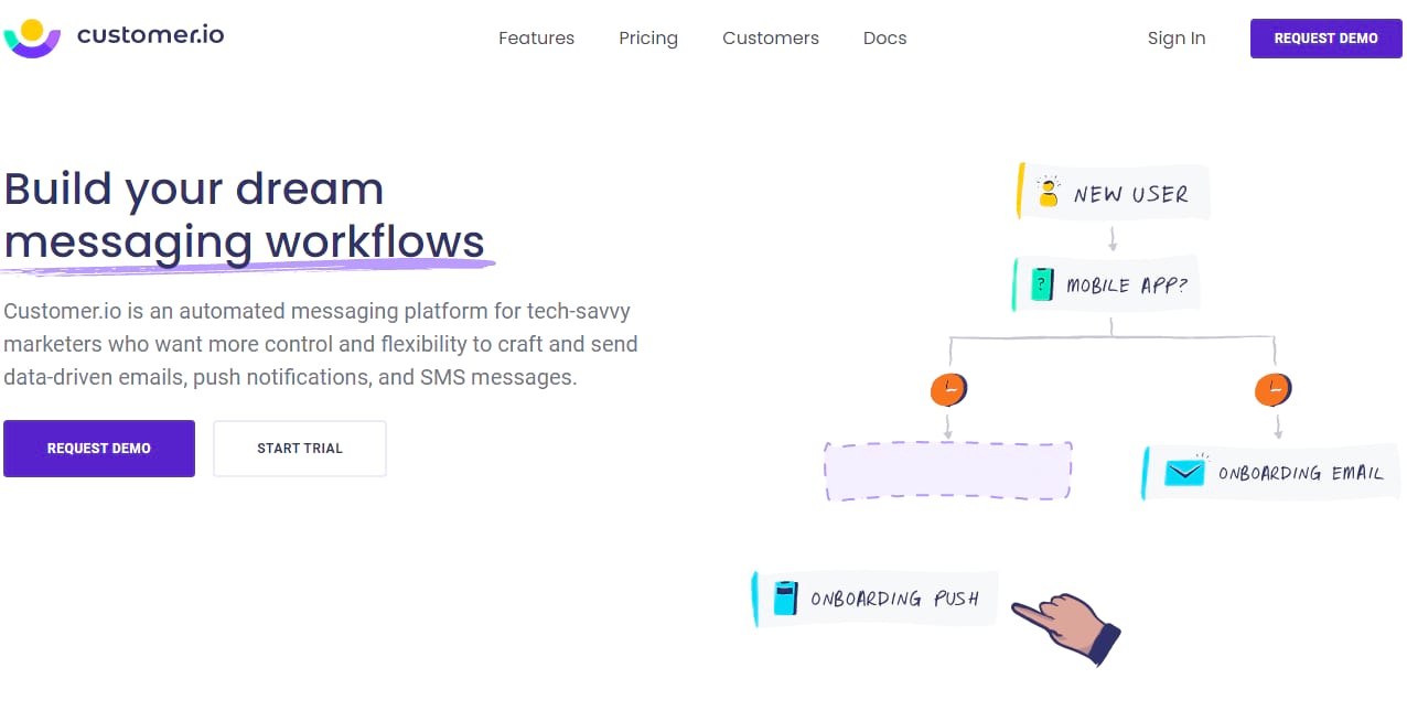Customer Io - Digital Marketing Supermarket