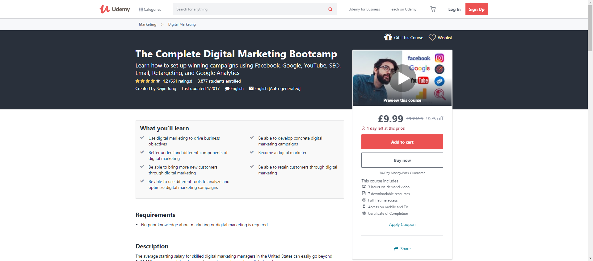 The Complete Digital Marketing Bootcamp - Digital Marketing Supermarket