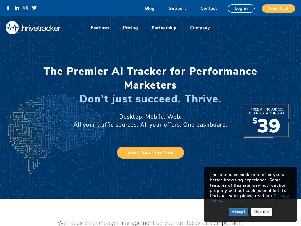Thrivetracker - Digital Marketing Supermarket