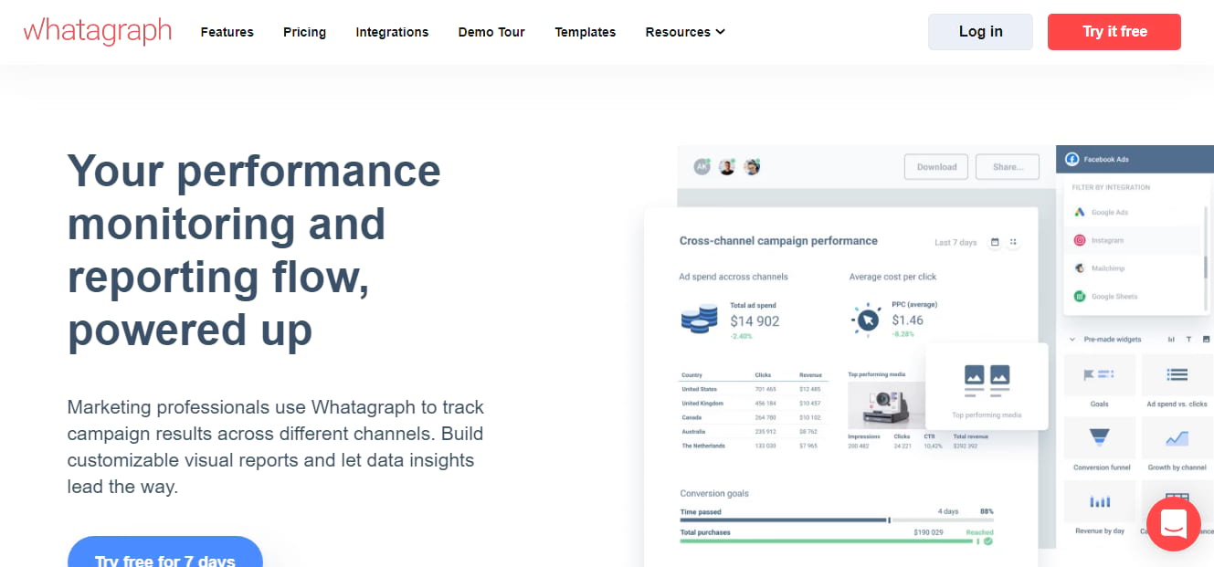 Whatagraph - Digital Marketing Supermarket