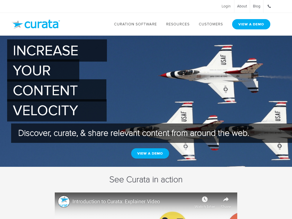 Curata - Digital Marketing Supermarket