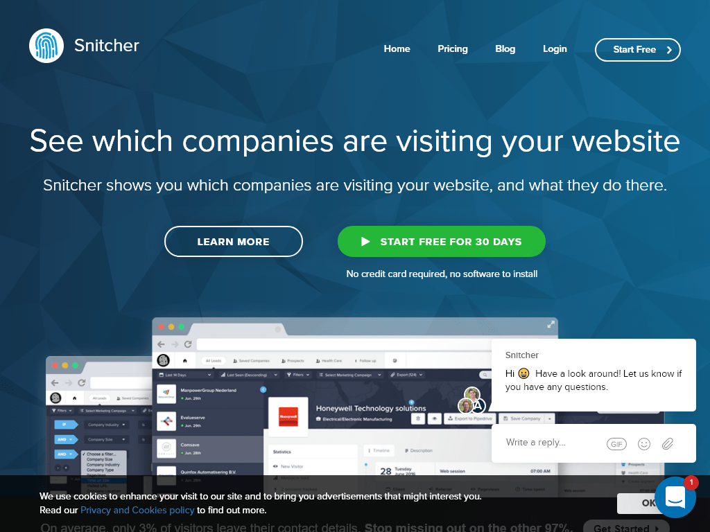 Snitcher - Digital Marketing Supermarket