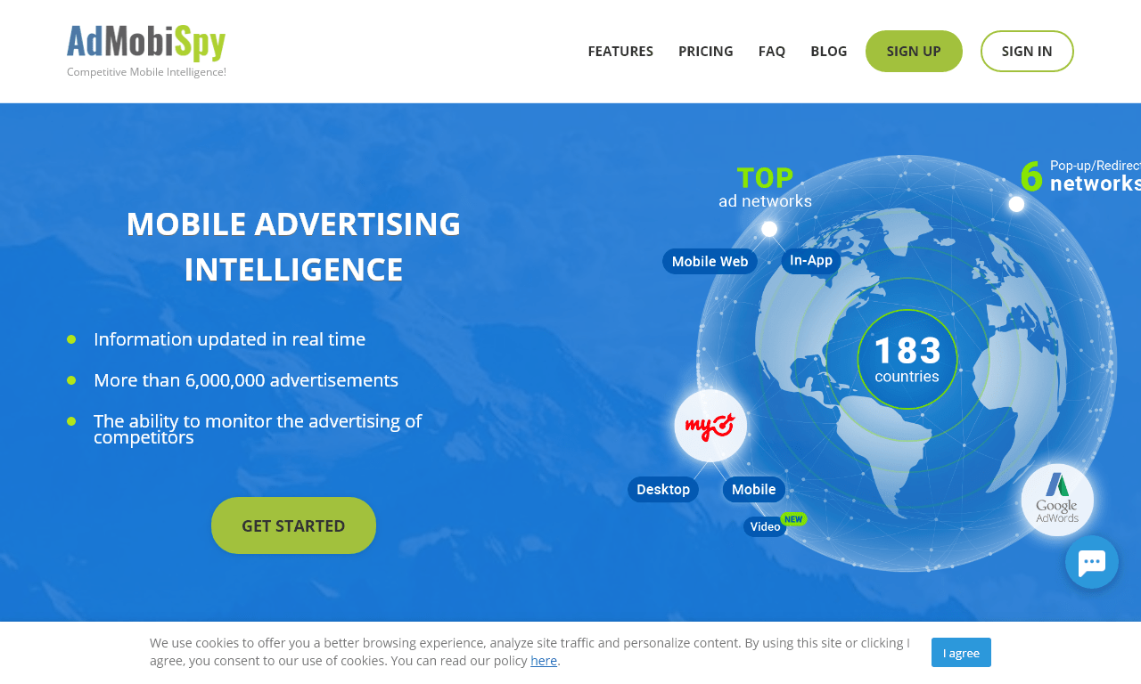 Ad Mobi Spy - Digital Marketing Supermarket