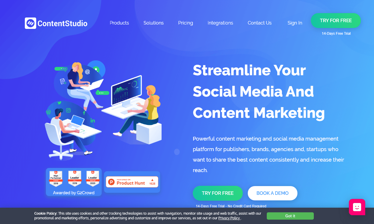 Content Studio - Digital Marketing Supermarket