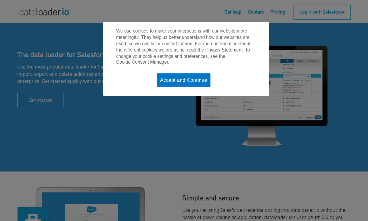 Dataloader Io - Digital Marketing Supermarket