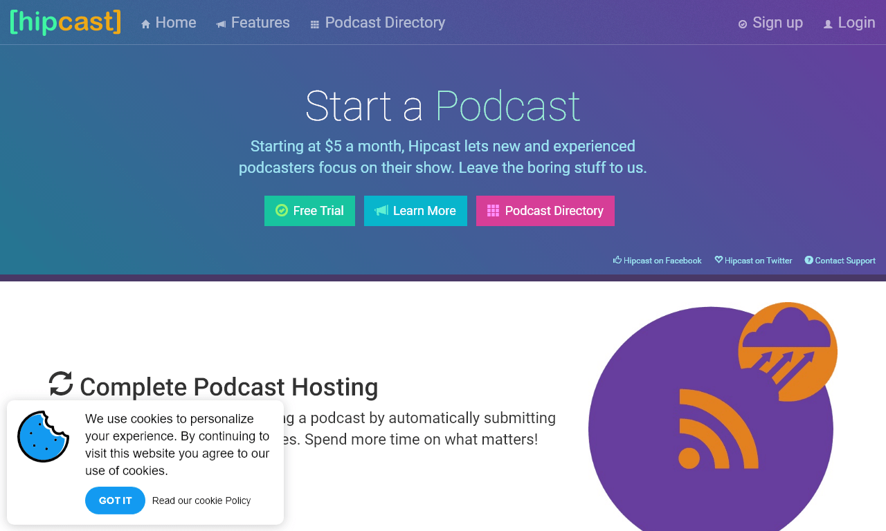 Hipcast - Digital Marketing Supermarket