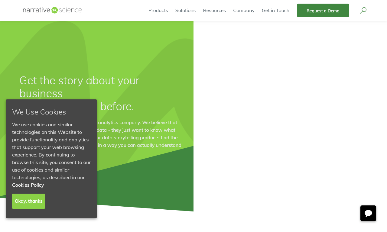 Narrative Science Digital Marketing Supermarket