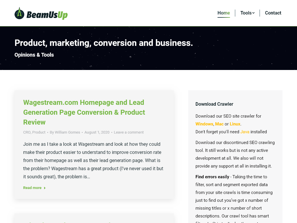 BeamUsUp - Digital Marketing Supermarket