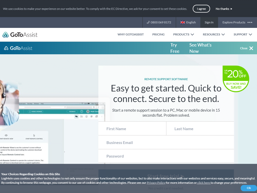 GoToAssist - Digital Marketing Supermarket