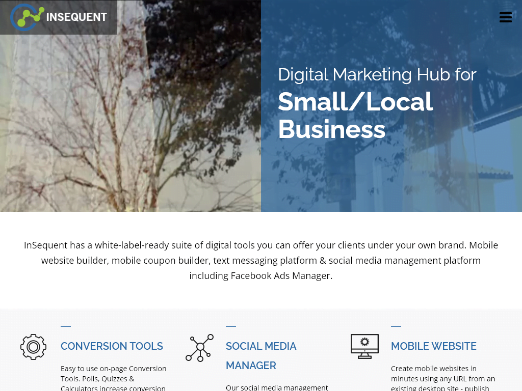 InSequent - Digital Marketing Supermarket