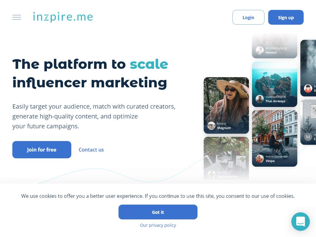 Inzpire - Digital Marketing Supermarket