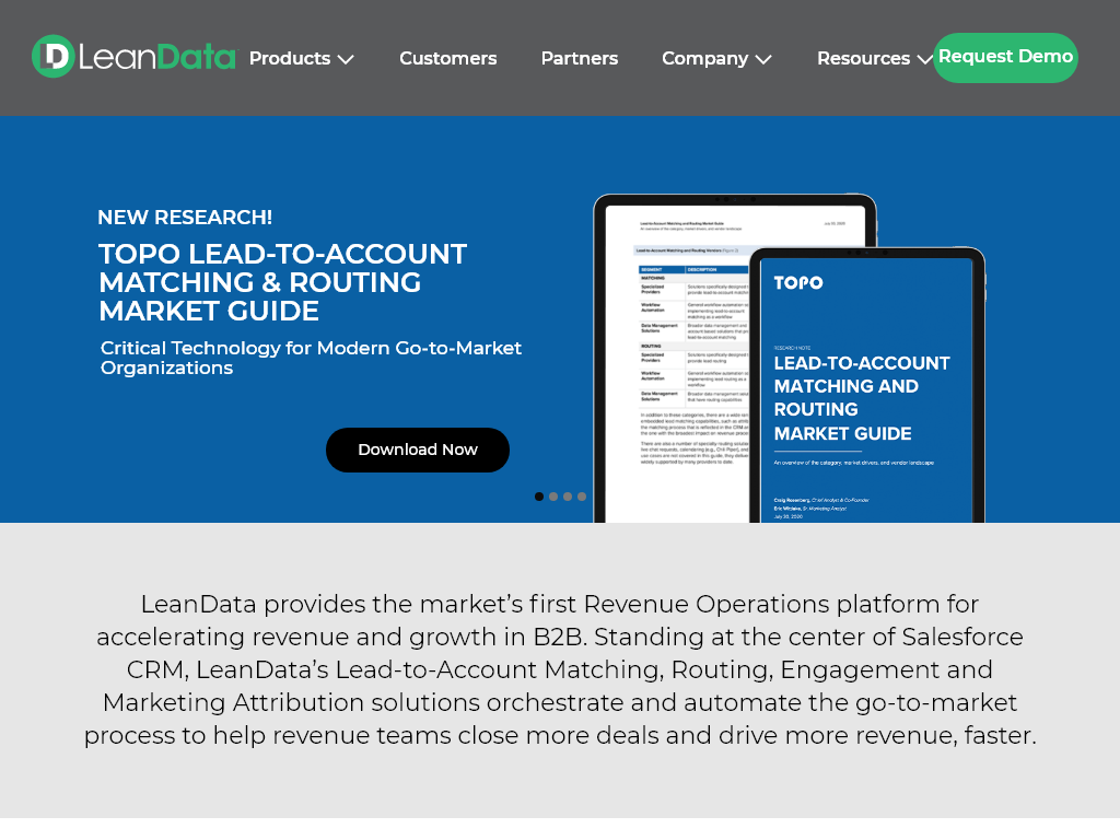 LeanData - Digital Marketing Supermarket