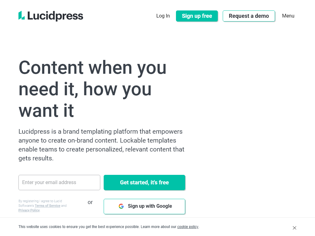 Lucidpress - Digital Marketing Supermarket