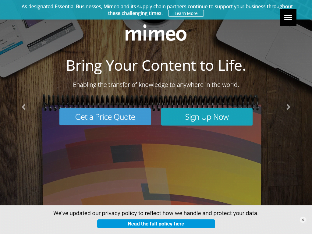 Mimeo - Digital Marketing Supermarket