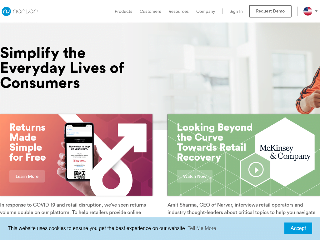 Narvar - Digital Marketing Supermarket