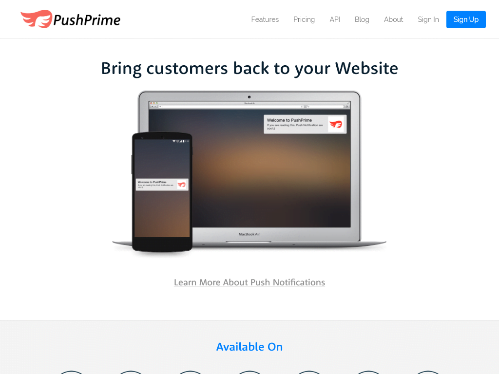 PushPrime - Digital Marketing Supermarket