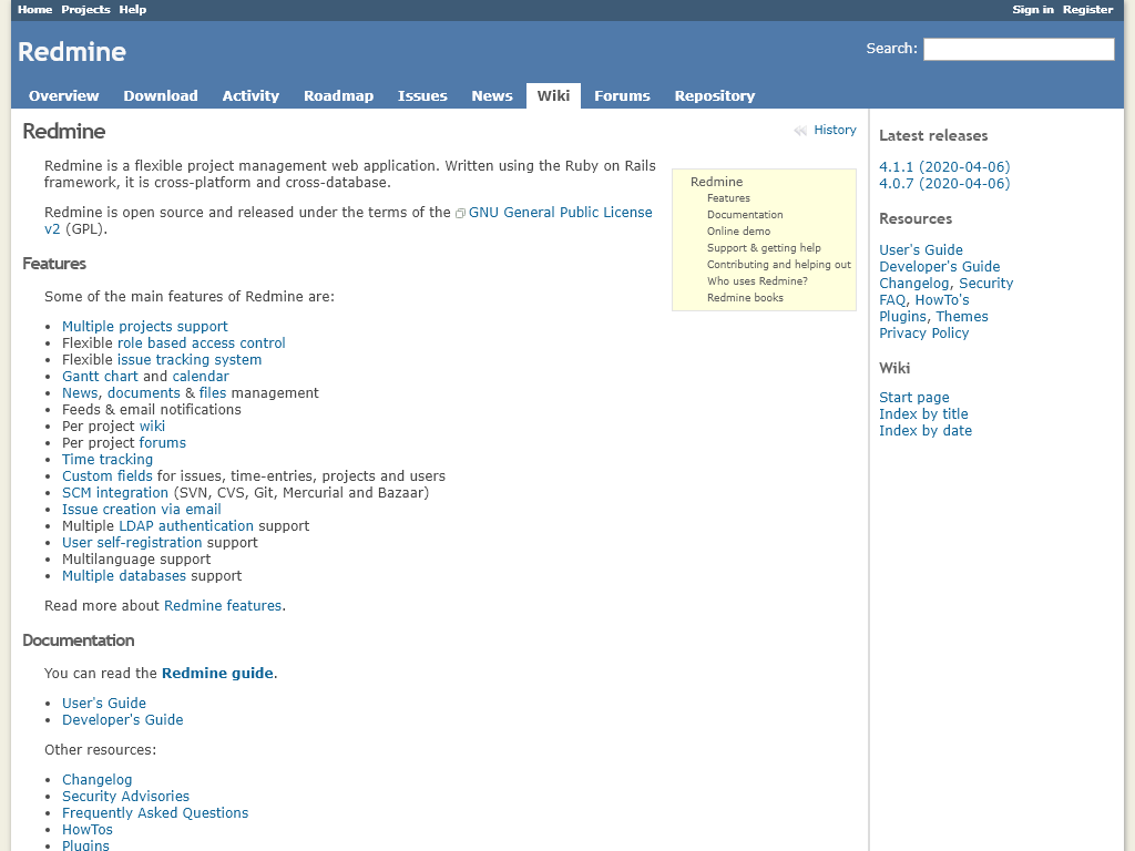 Redmine - Digital Marketing Supermarket