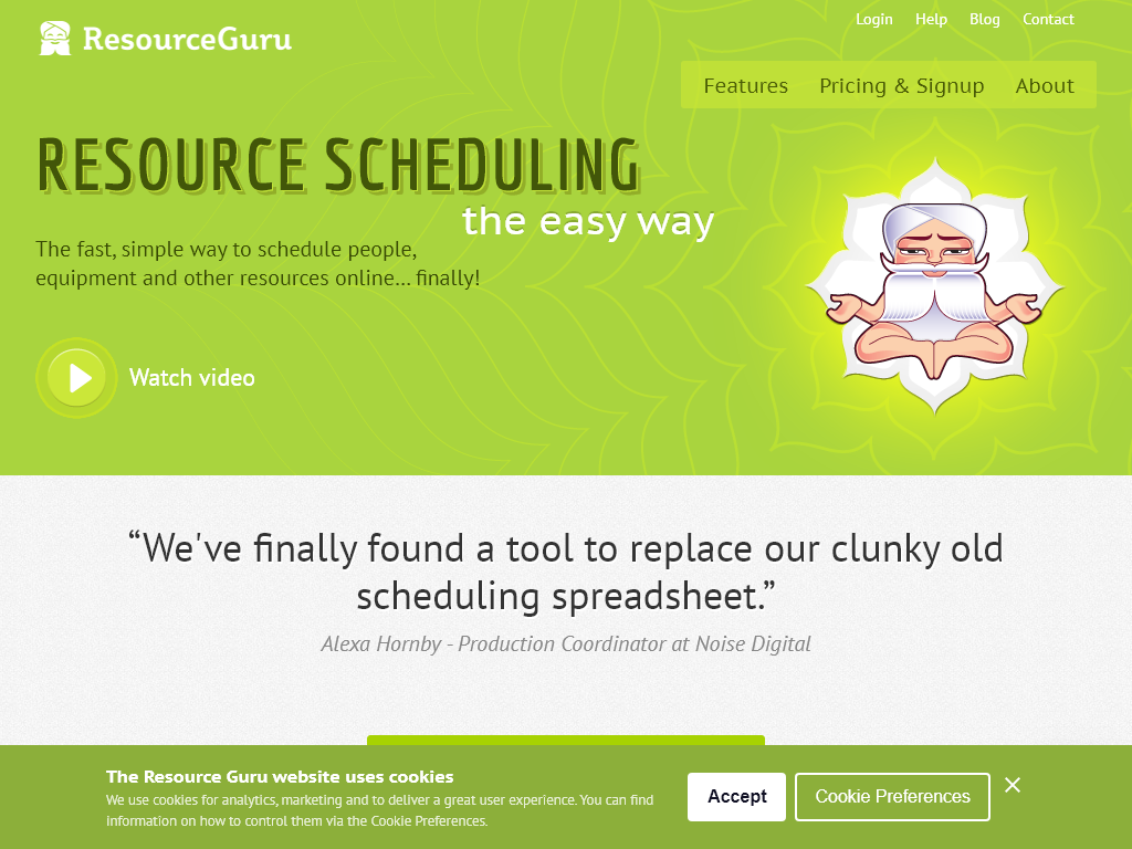 Resource Guru - Digital Marketing Supermarket