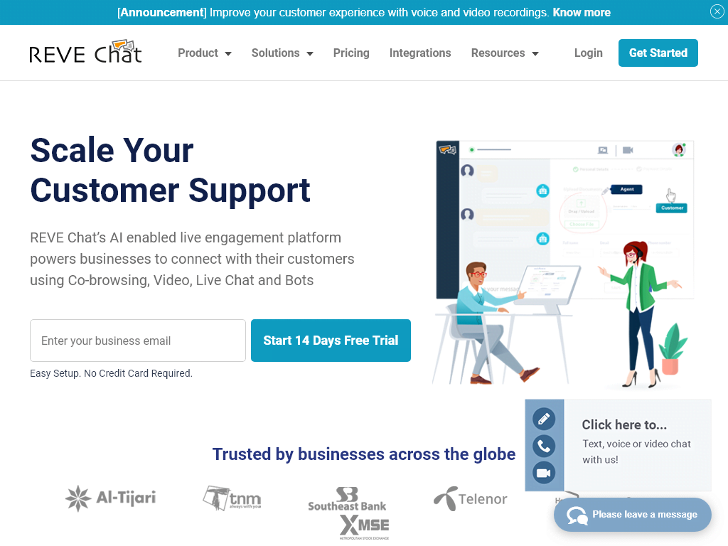 REVE Chat - Digital Marketing Supermarket