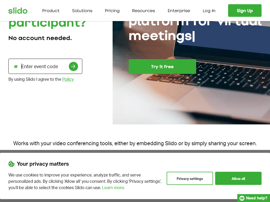 Slido - Digital Marketing Supermarket