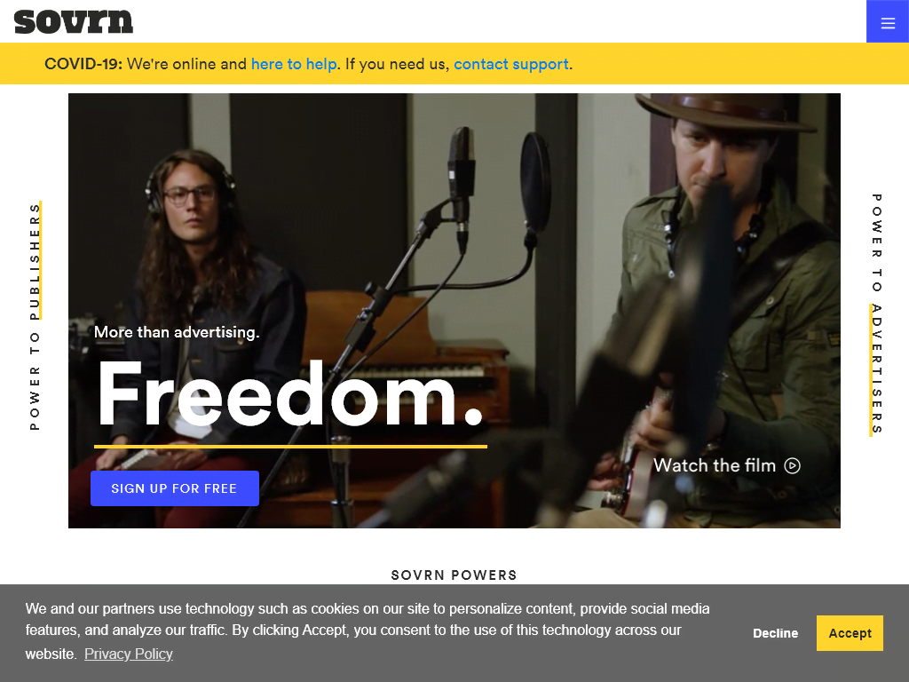 Sovrn - Digital Marketing Supermarket