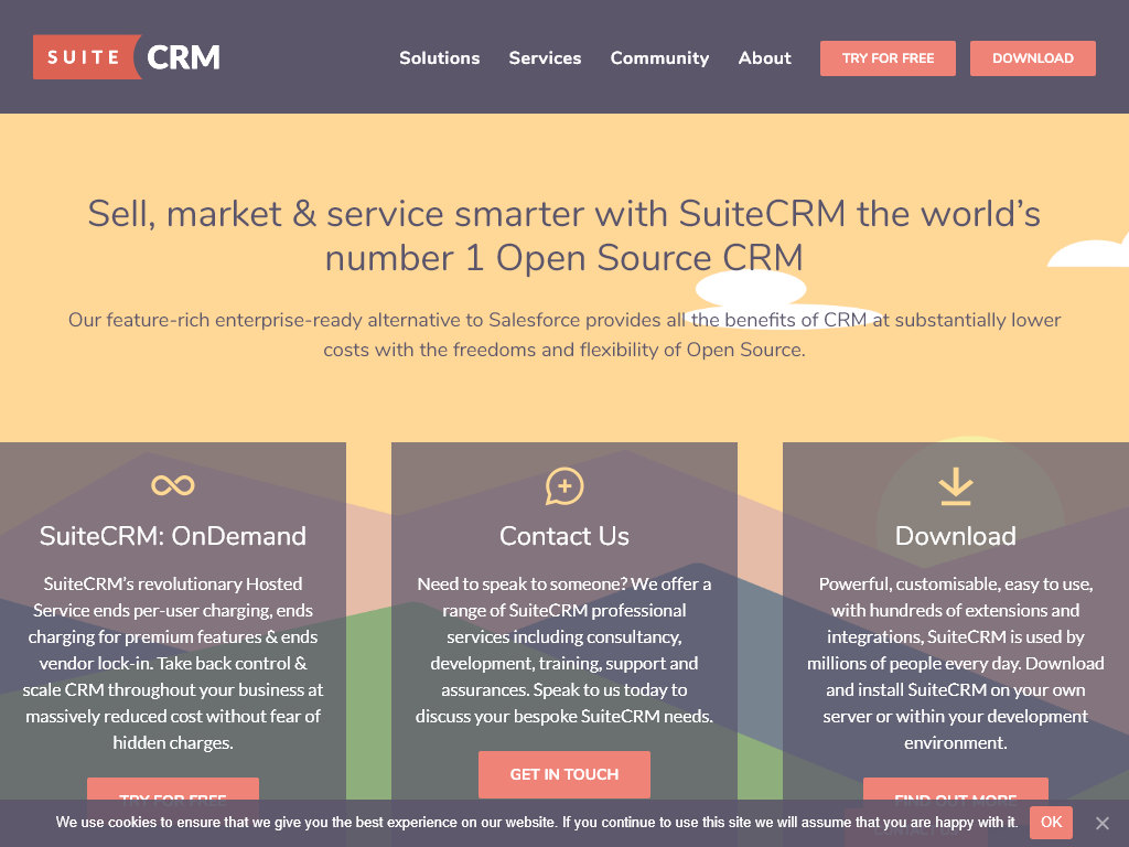 SuiteCRM - Digital Marketing Supermarket