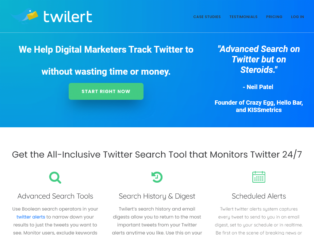 Twilert - Digital Marketing Supermarket