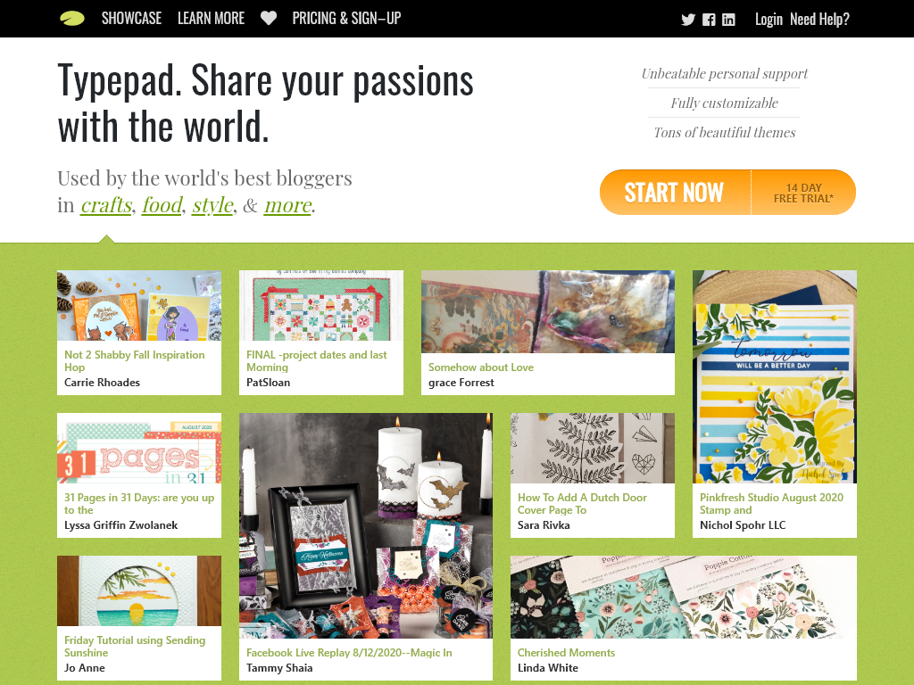 Typepad - Digital Marketing Supermarket