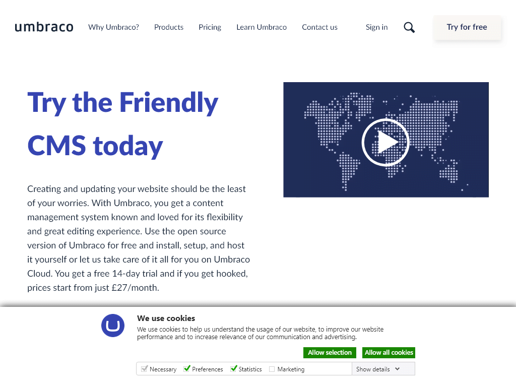 Umbraco - Digital Marketing Supermarket