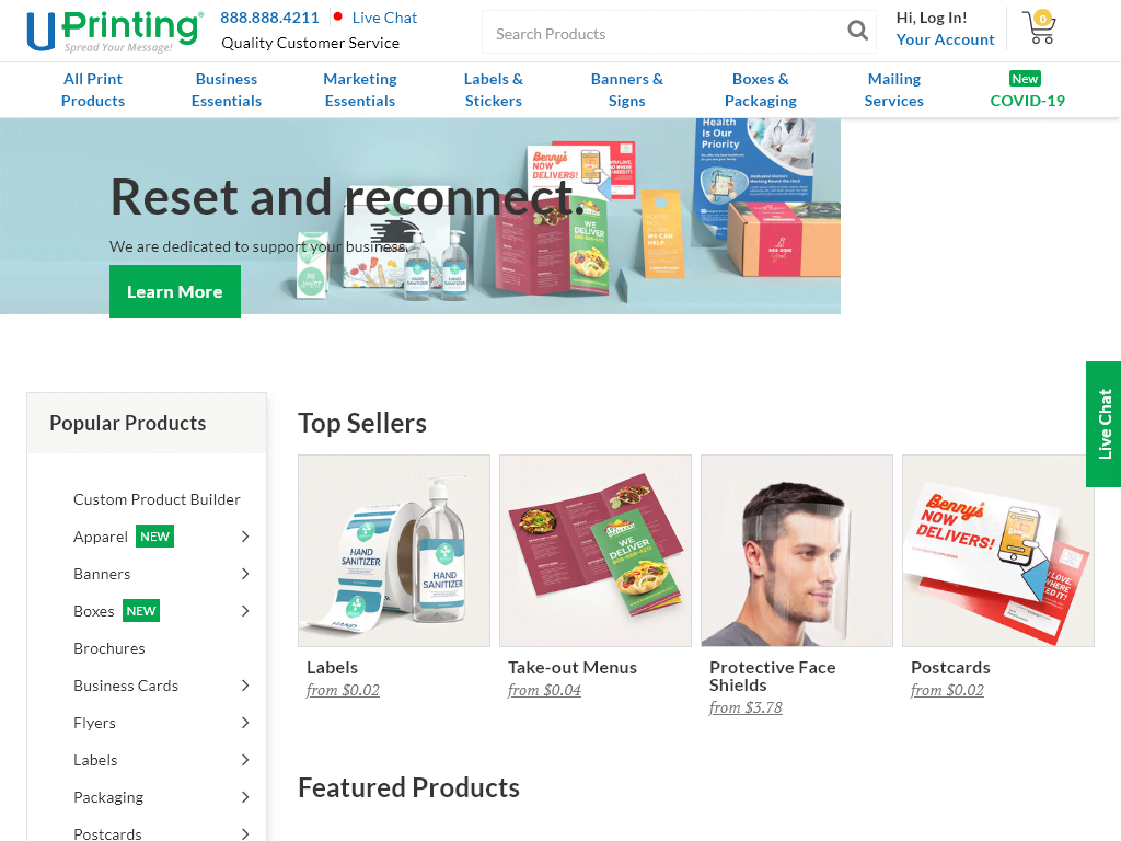 UPrinting - Digital Marketing Supermarket