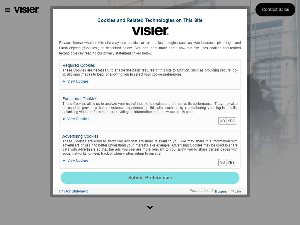 Visier - Digital Marketing Supermarket