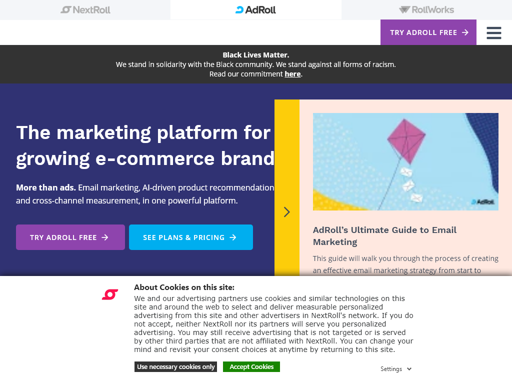 AdRoll - Digital Marketing Supermarket