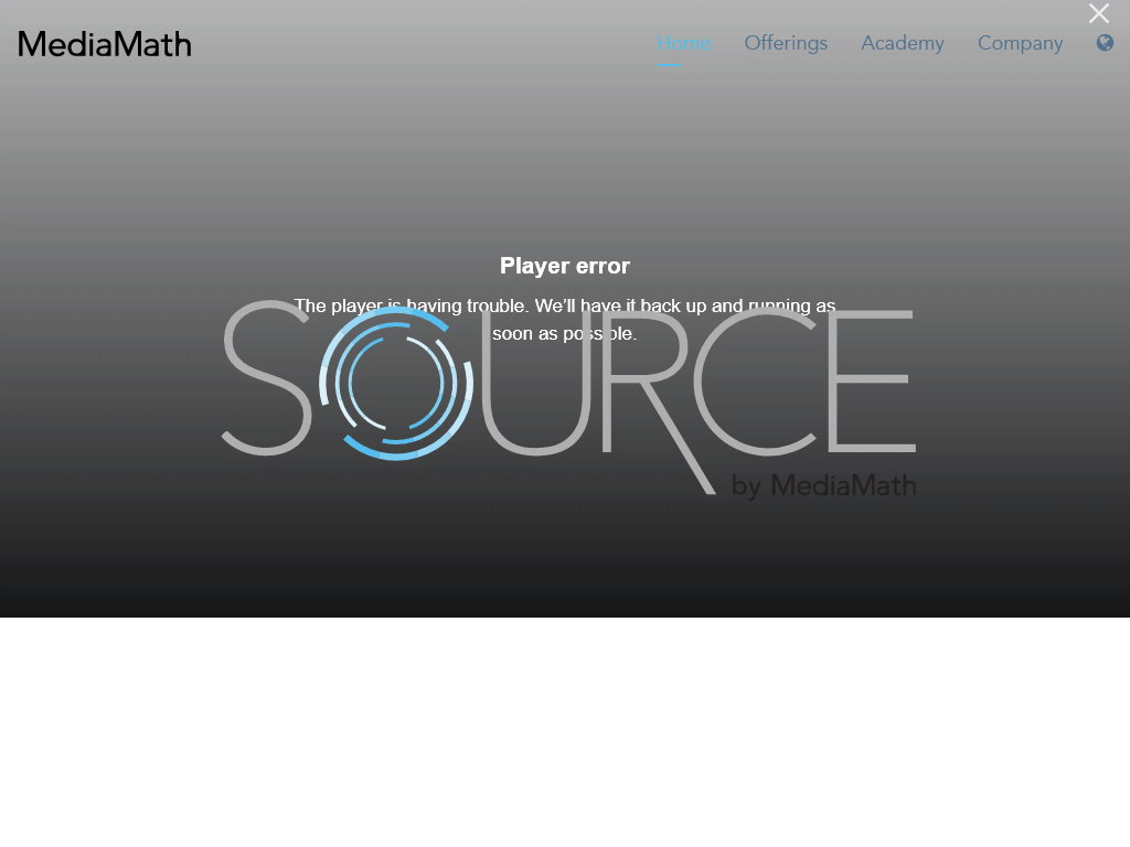 MediaMath - Digital Marketing Supermarket