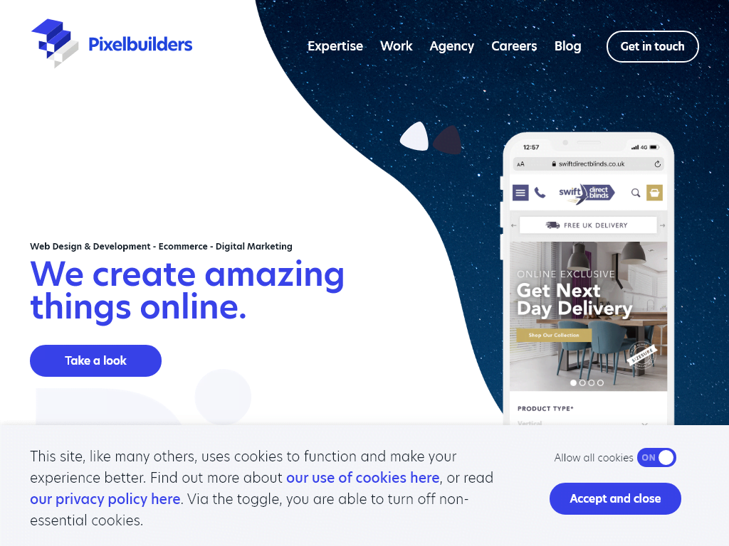 Pixelbuilders - Digital Marketing Supermarket