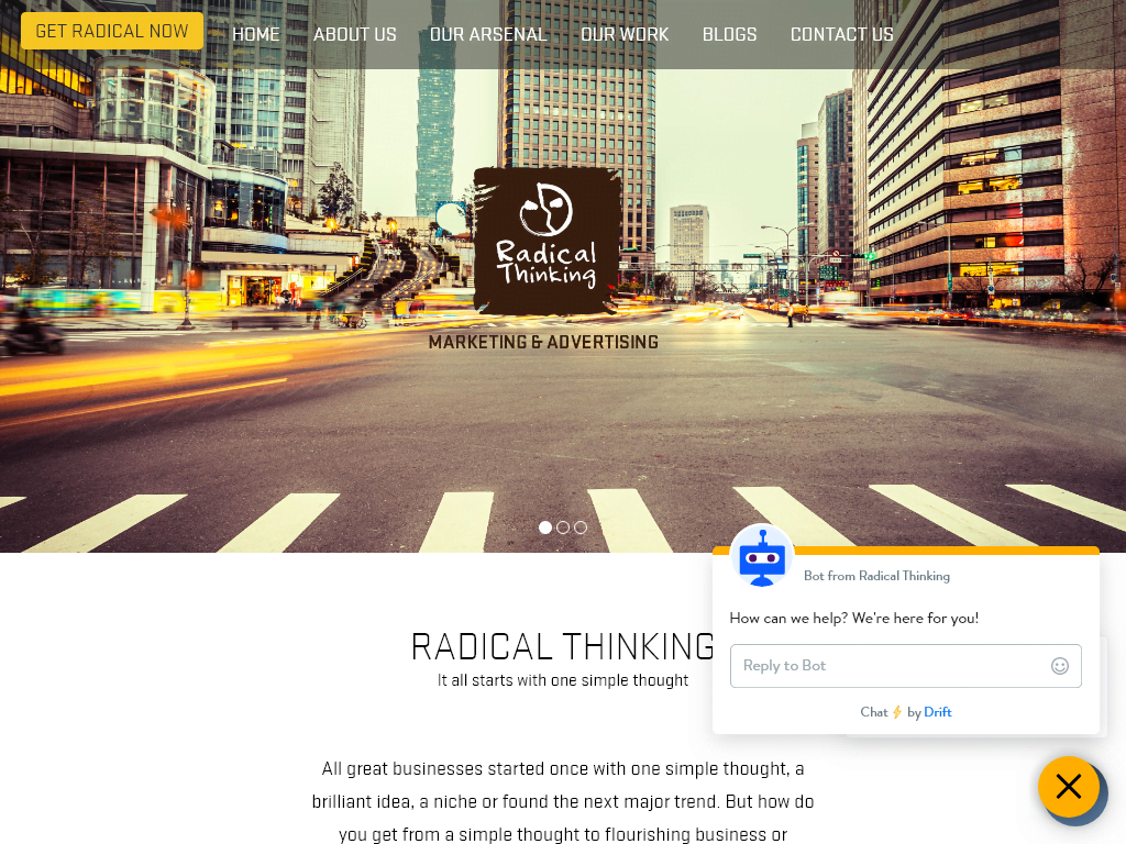 Radical Thinking - Digital Marketing Supermarket