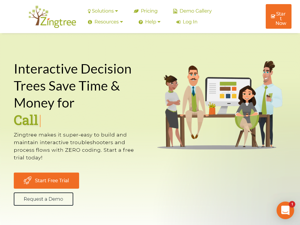 Zingtree - Digital Marketing Supermarket