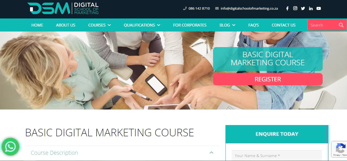 BASIC DIGITAL MARKETING COURSE - Digital Marketing Supermarket