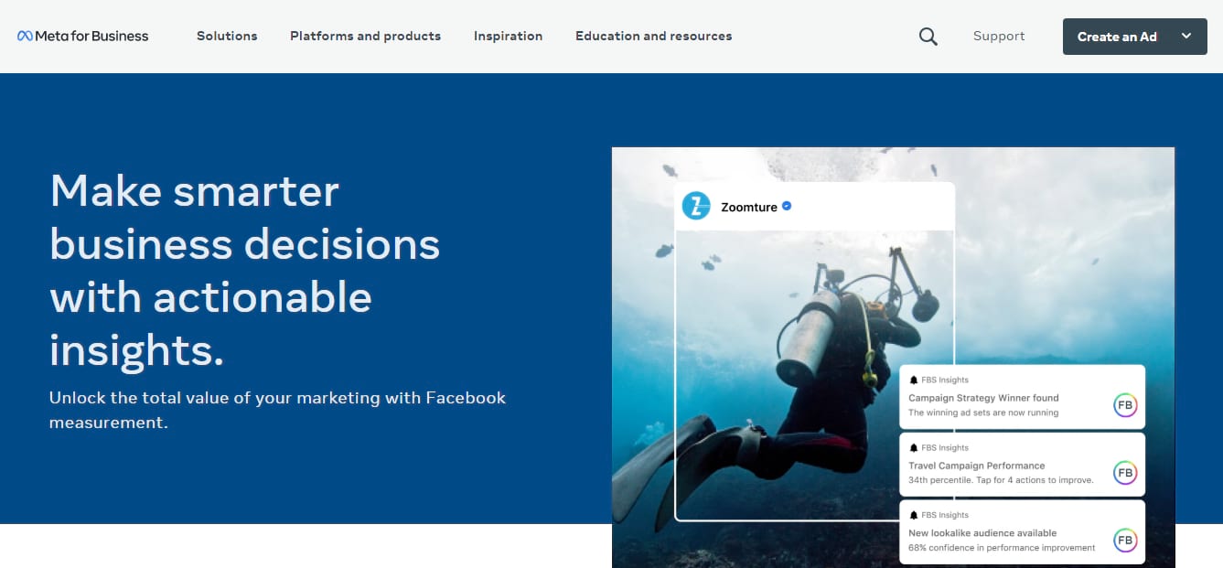 Facebook measurement - Digital Marketing Supermarket