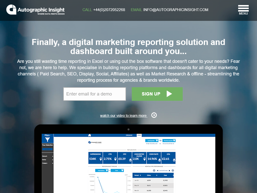 Autographic Insight - Digital Marketing Supermarket