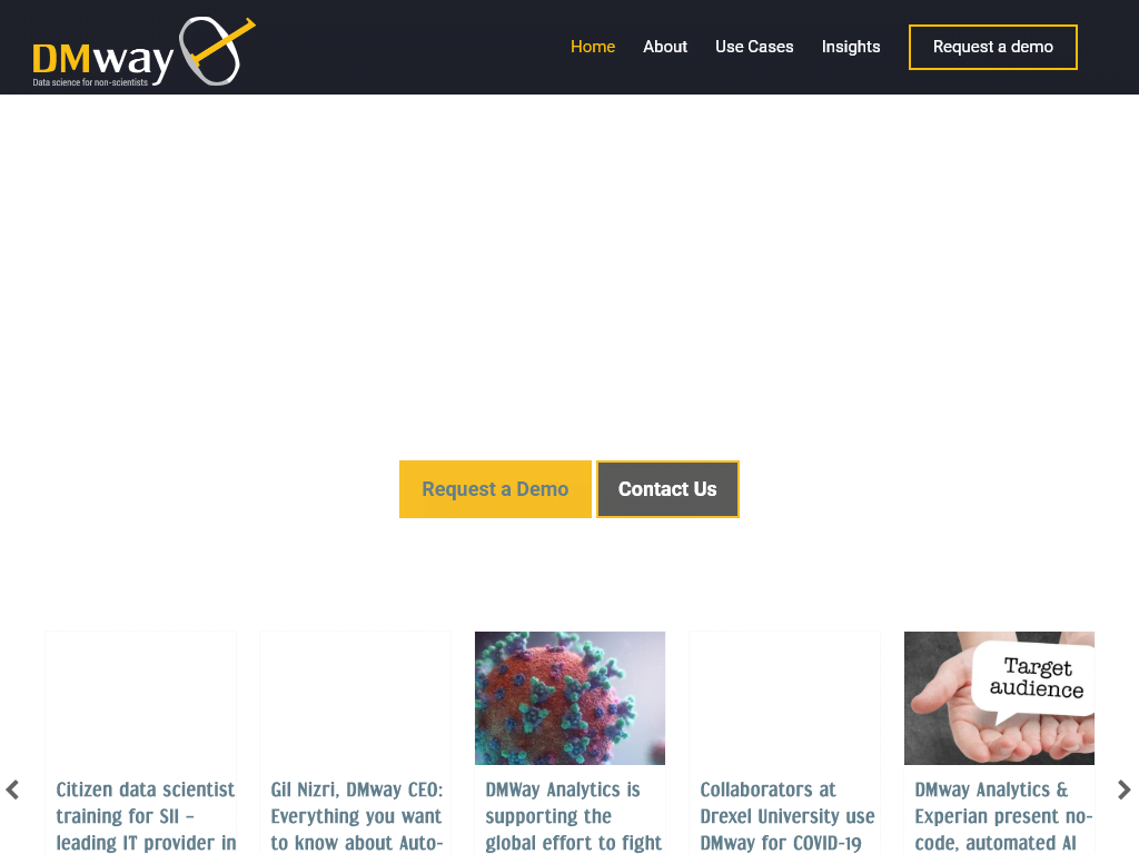 DMWay Analytics Engine - Digital Marketing Supermarket DMWay Analytics Engine - Digital Marketing Supermarket