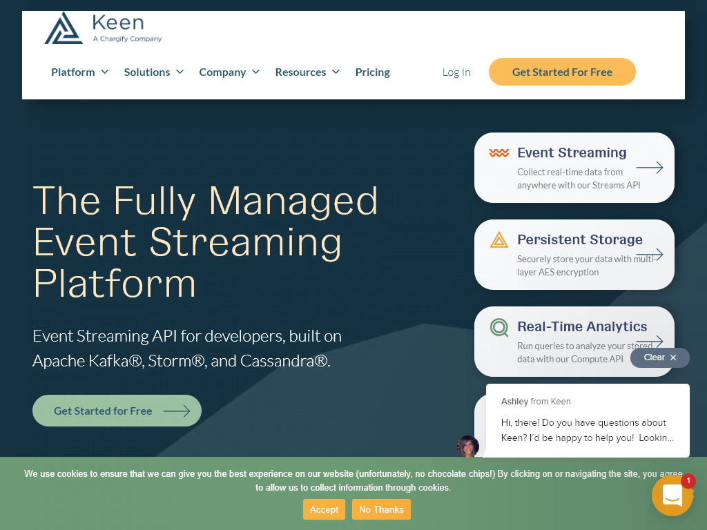 Keen IO - Digital Marketing Supermarket