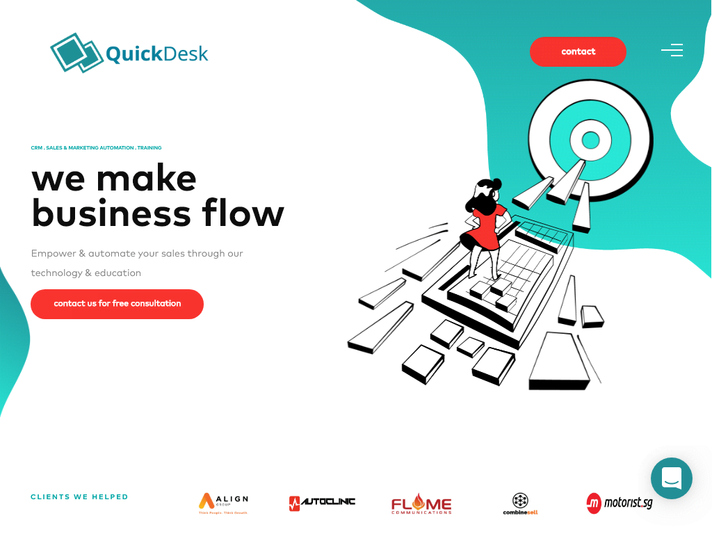 QuickDesk - Digital Marketing Supermarket