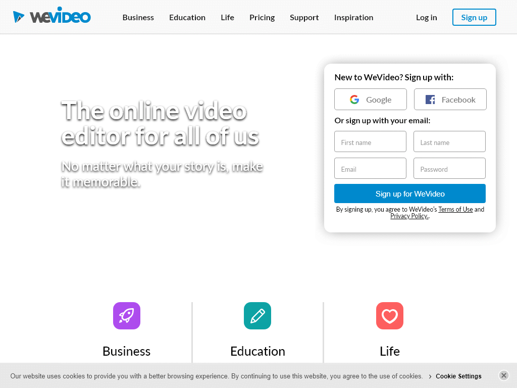 WeVideo - Digital Marketing Supermarket