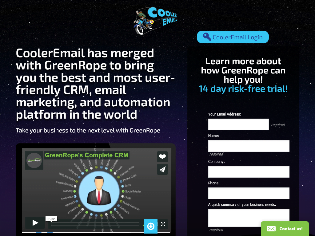 Cooler Email - Digital Marketing Supermarket