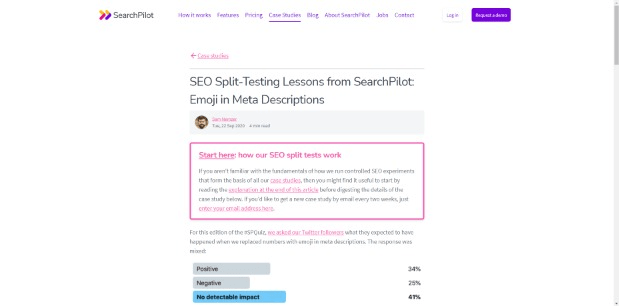 Emoji in Meta Descriptions SEO Split Testing Lessons from SearchPilot ...