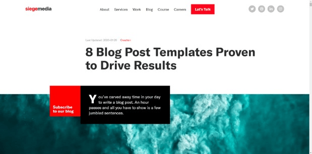 8 Blog Post Templates Proven to Drive Results - Digital Marketing ...