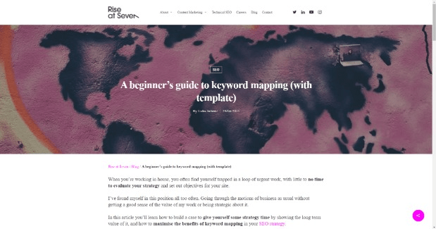 A beginner’s guide to keyword mapping (with template) - Digital ...