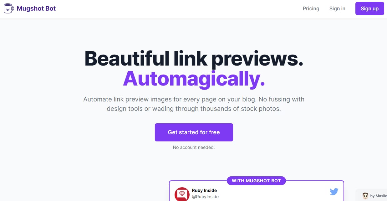 Mugshot Bot - Digital Marketing Supermarket
