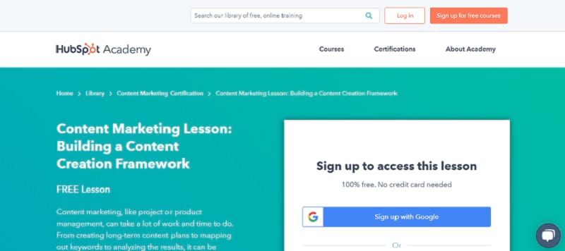 Content Marketing Lesson: Building a Content Creation Framework ...