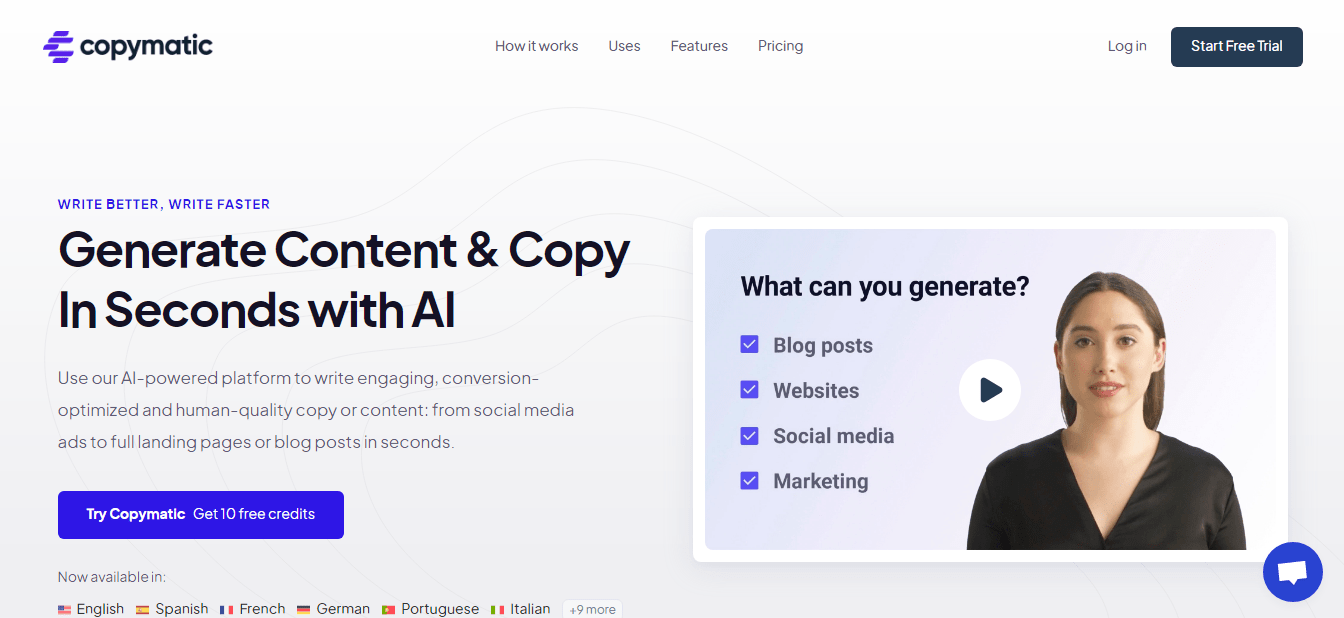 copymatic - Digital Marketing Supermarket